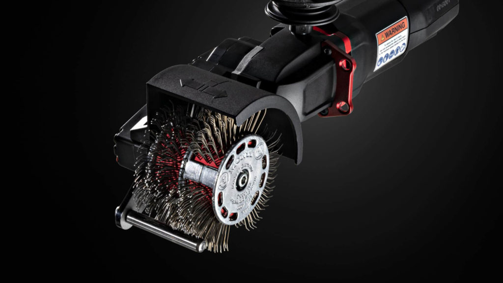 The double abrasive-free blasting performance of BRISTLE BLASTER® is ...