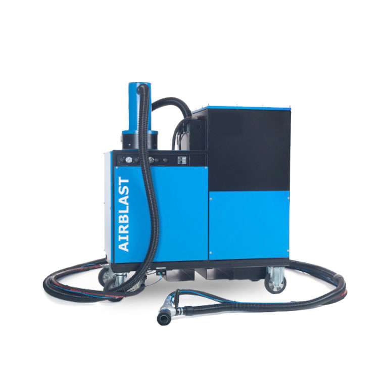CLEMCO® EDUCT-O-MATIC dust-free blasting equipment - Corrotech