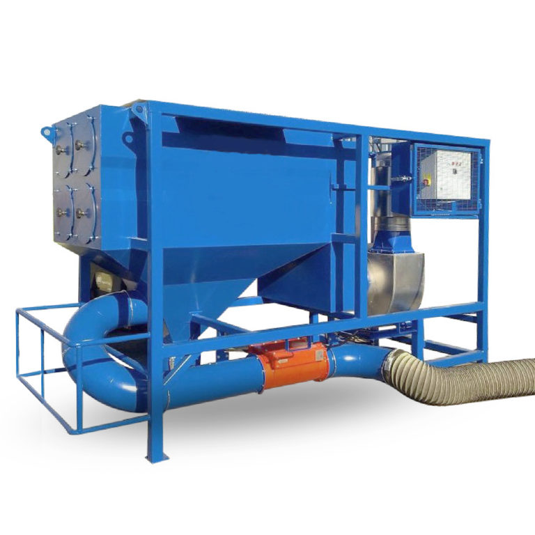 Mobile filter unit AIRBLAST® DC-6 - Corrotech