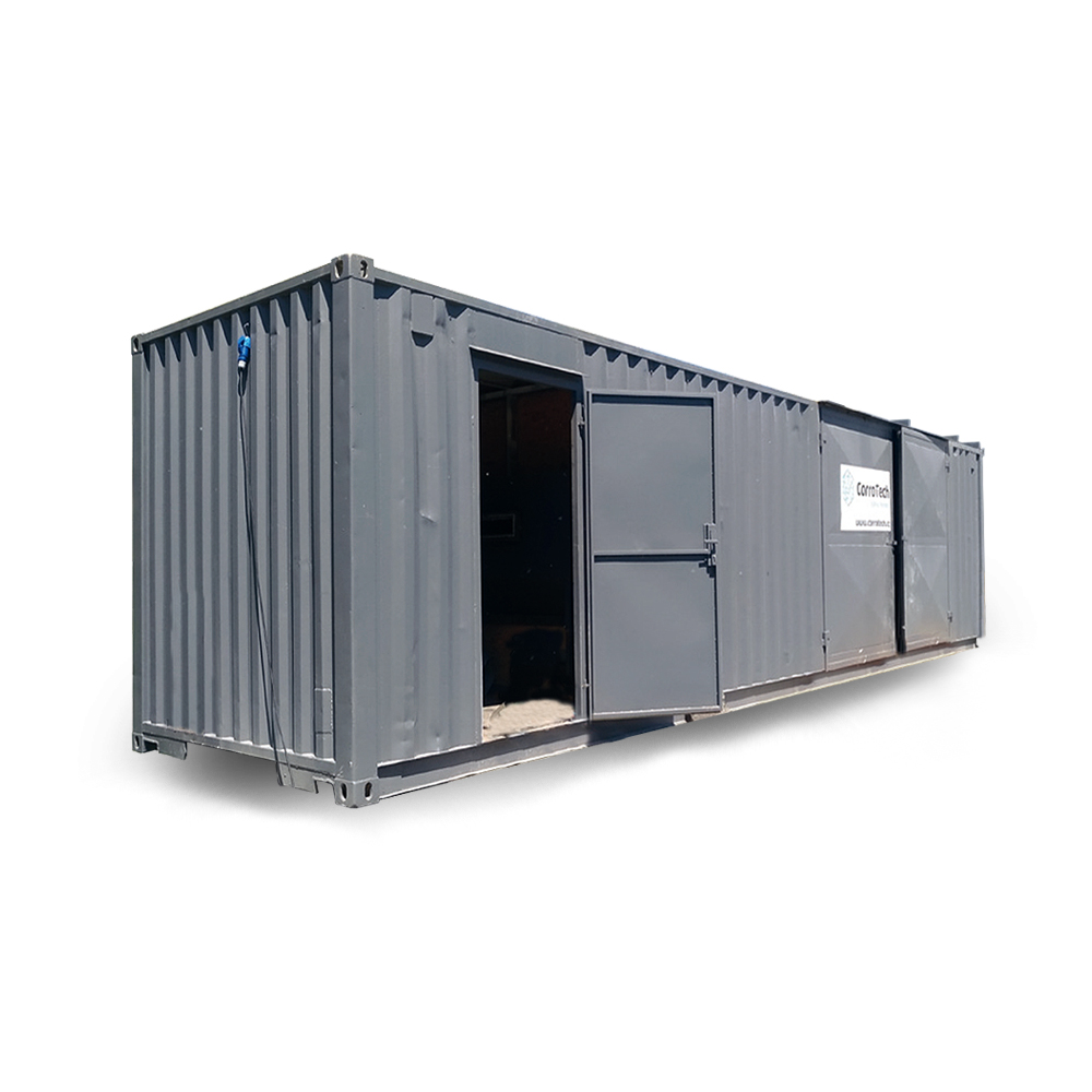 Stationary and mobile blasting boxes CORROTECH - Corrotech