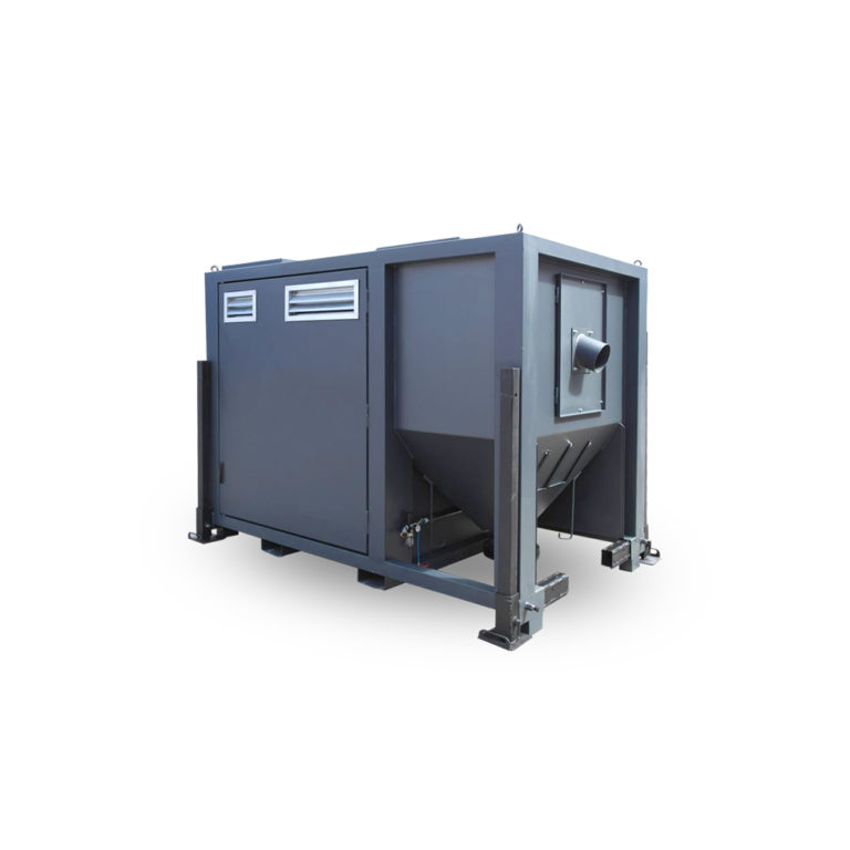 Mobile suction and filtration unit NEDERMAN® 471A - with pre-separator ...
