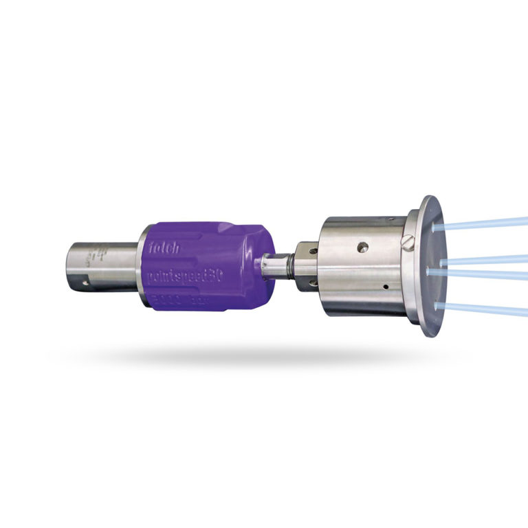 Rotary nozzle FALCH® Pointspeed corner 30, 10/5, 3000 bar, 70°C, 9/16 ...