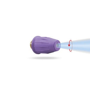 Rotary nozzle FALCH® Pointspeed 5 one, 500 bar, 90°C - Corrotech